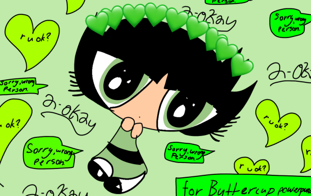 Drawing for Buttercup PowerPuff - ibisPaint