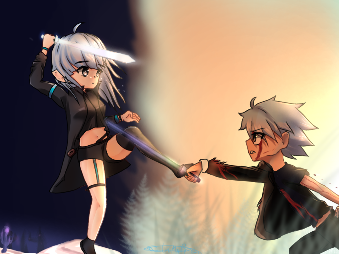 Siblings - ibisPaint