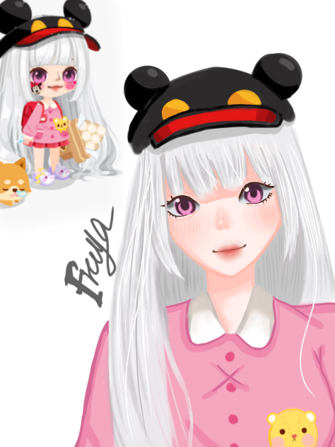 Freya 1st work - ibisPaint