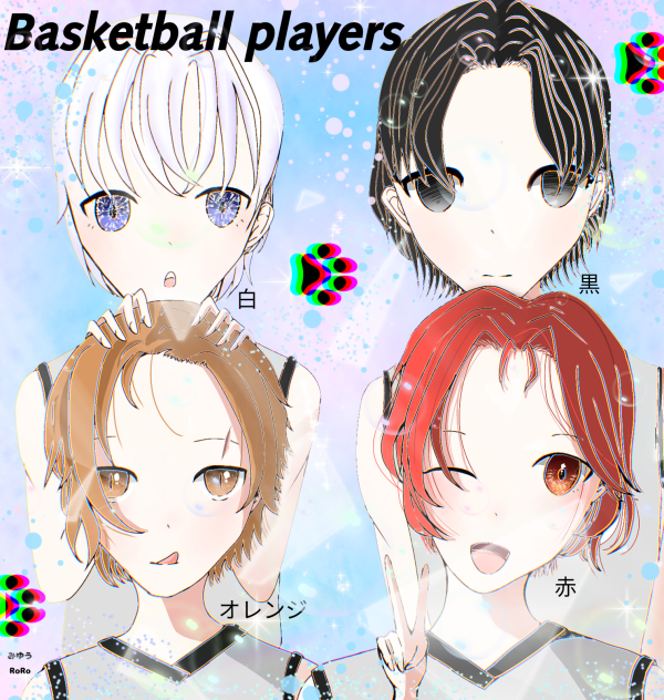 Basketball players 🏀 - ibisPaint