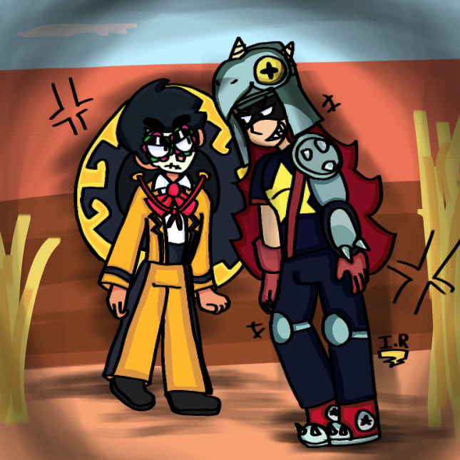 Poco and Draco - ibisPaint