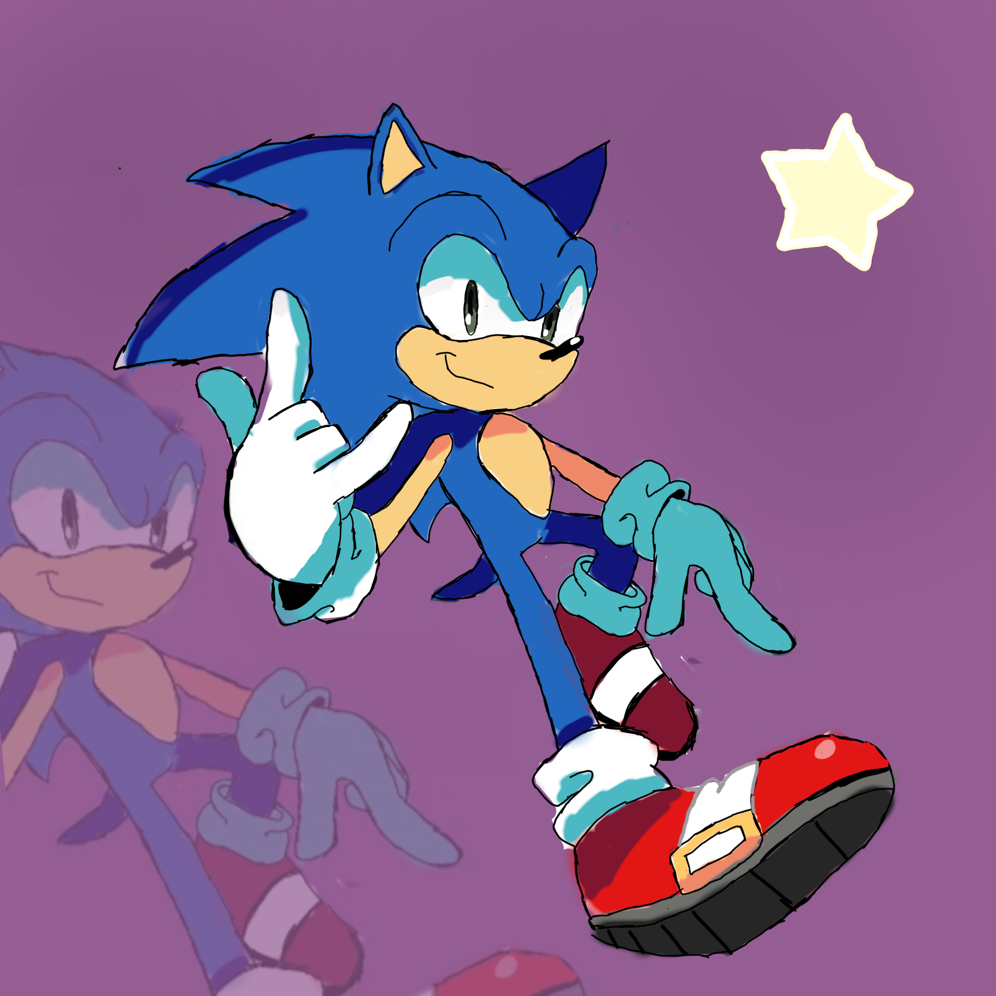 sonic - ibisPaint