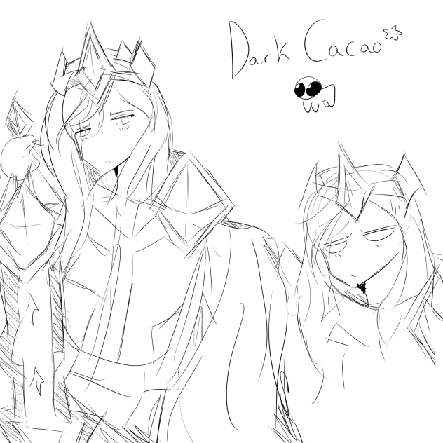 Dark Cacao cookie 😶- - ibisPaint