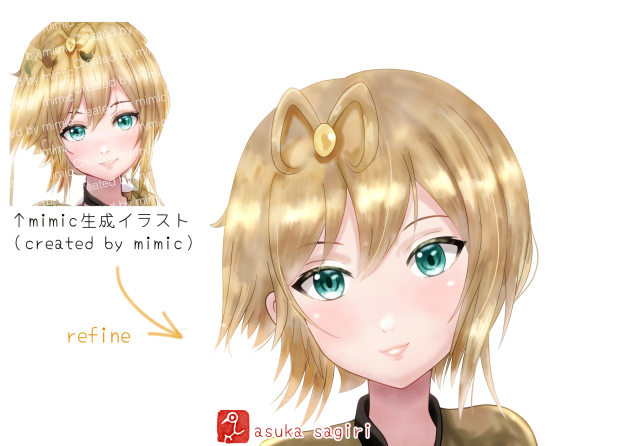 mimicリファインイラスト3 - ibisPaint