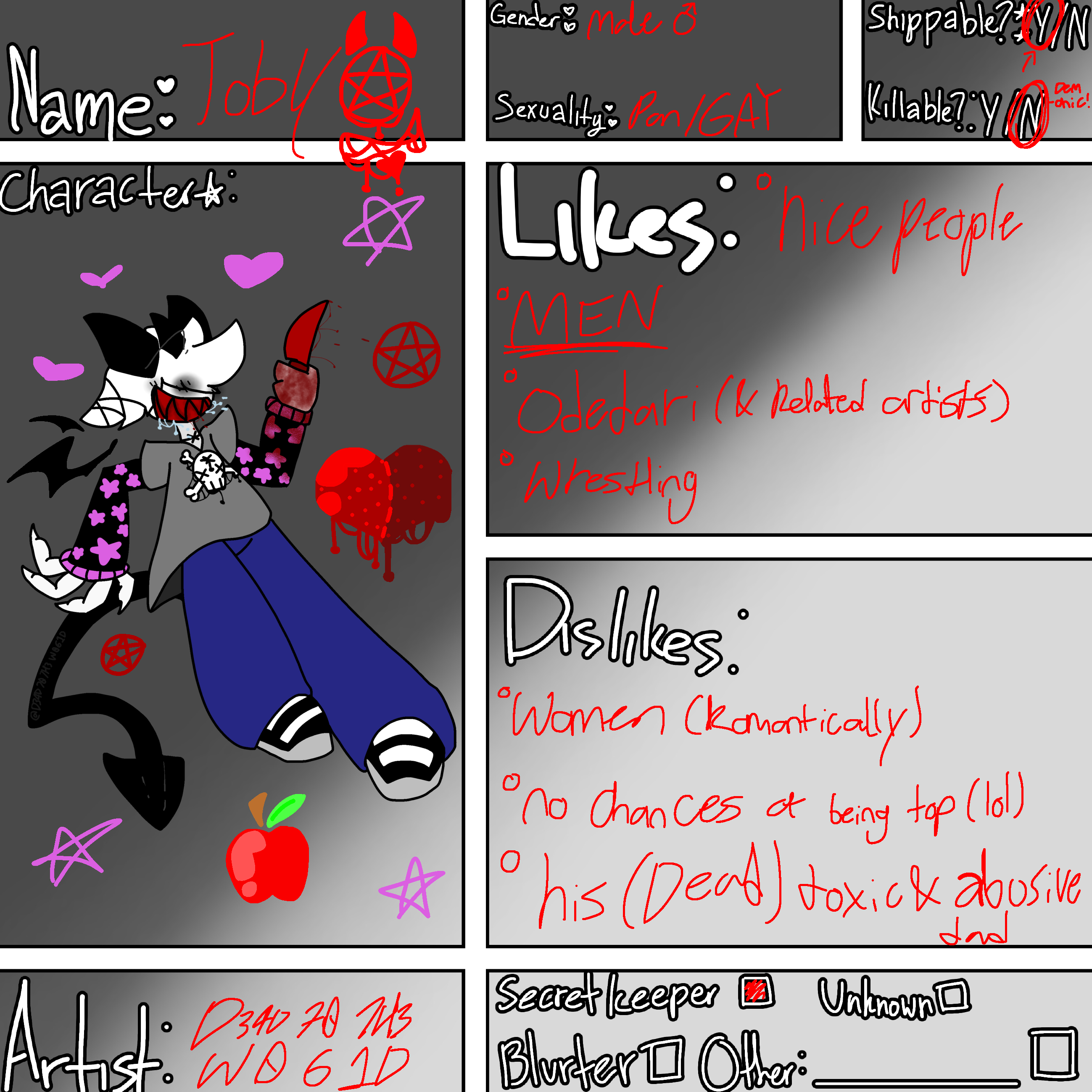 Toby’s sheet- - ibisPaint