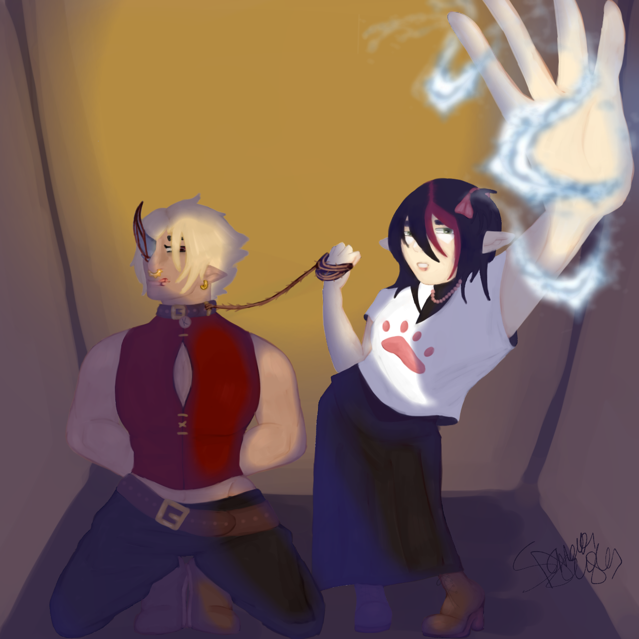 Ayla and Zared - ibisPaint