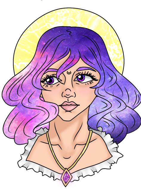 Space Goddess - ibisPaint