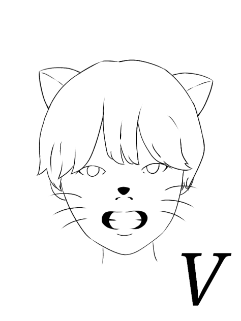 V(BTS) Fan Art -Coloring- - ibisPaint