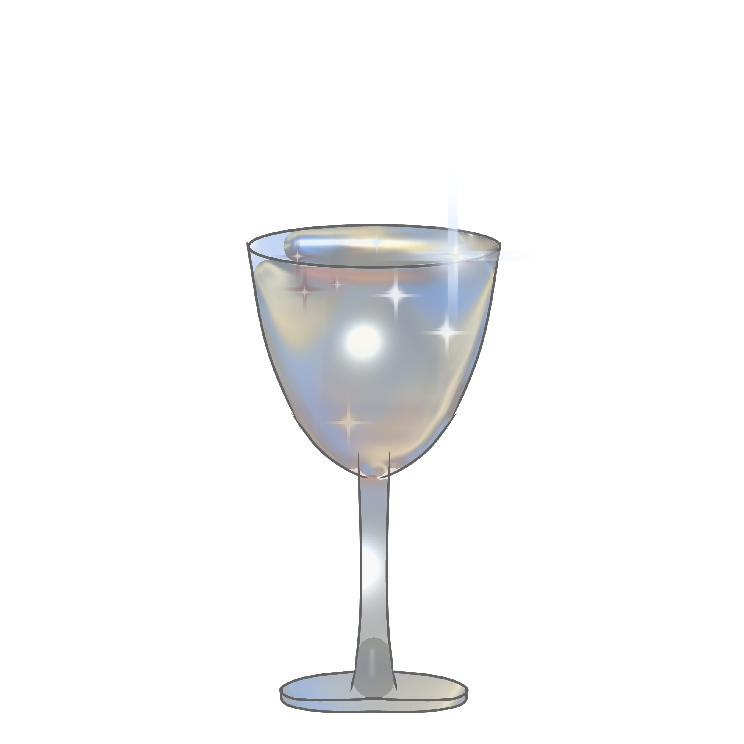 Clear Shiny Glass - ibisPaint