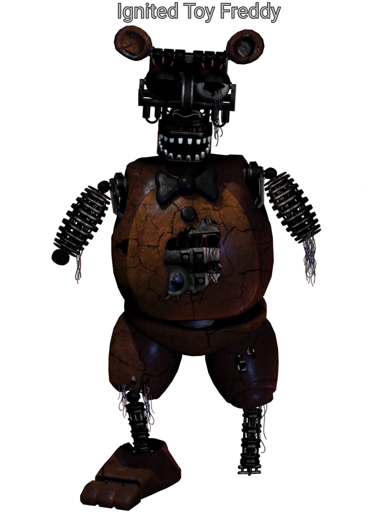 ignited toy freddy - ibisPaint