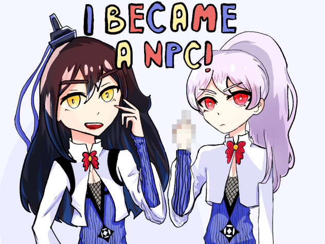 I Became A NPC Cover - ibisPaint