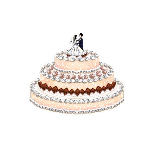 Wedding cake - ibisPaint