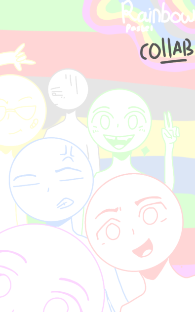 Rainbow Pastel Collab - ibisPaint