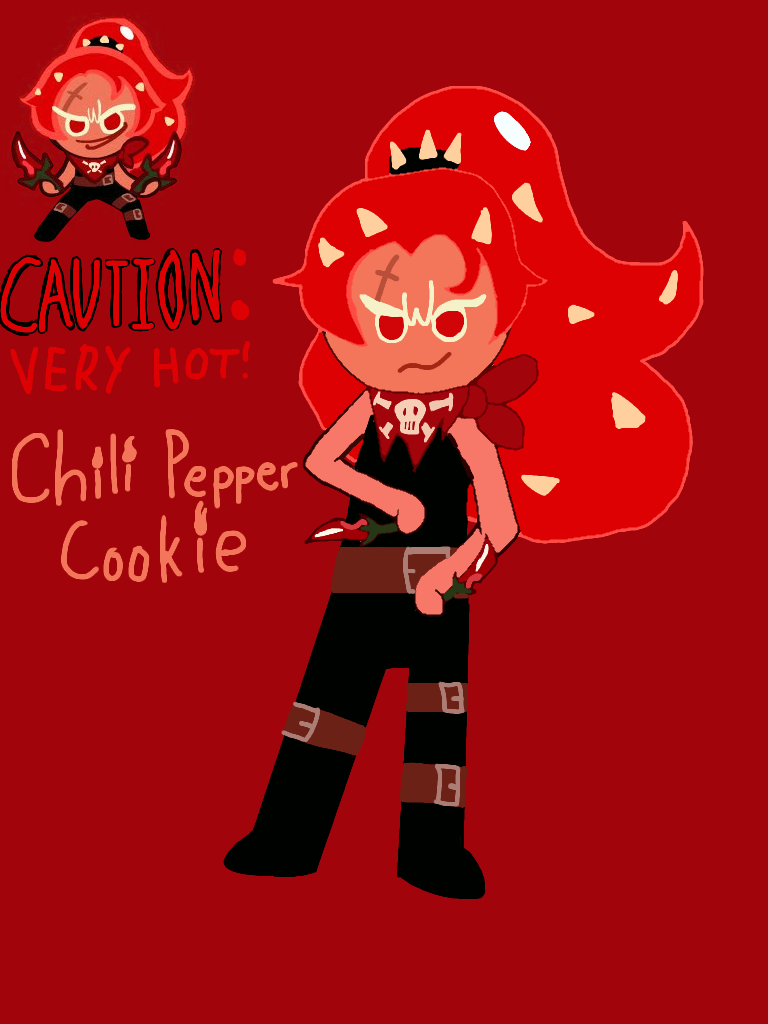 Chili Pepper Cookie - ibisPaint