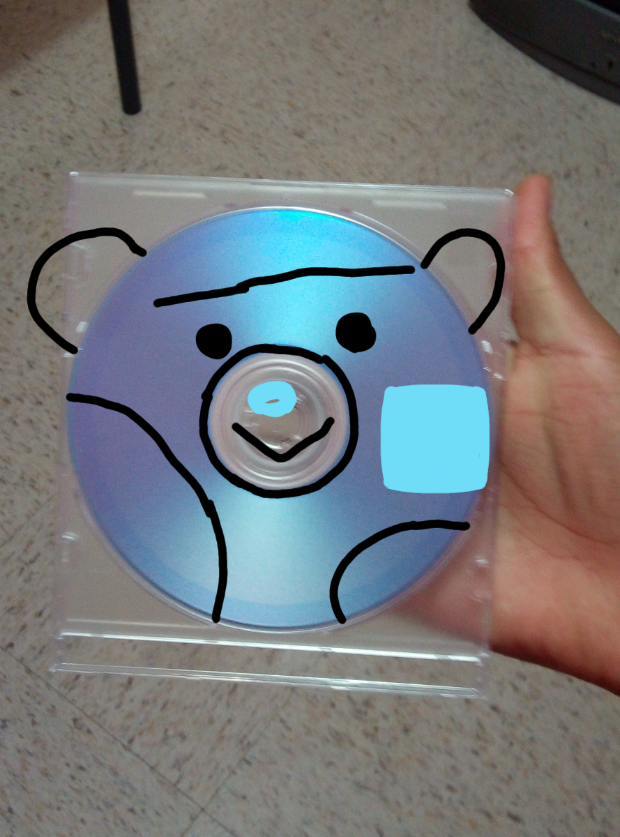 BEAR disc in Real Life - ibisPaint