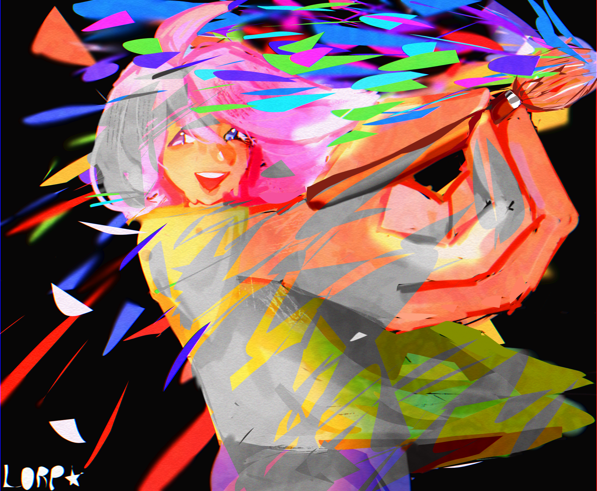 In This Grey World, I Give Colour ★ - ibisPaint