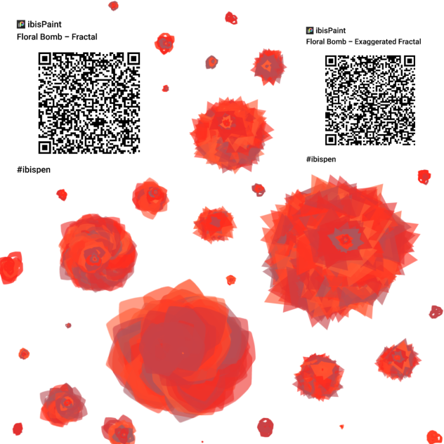 Floral Bomb Series - Fractals - ibisPaint