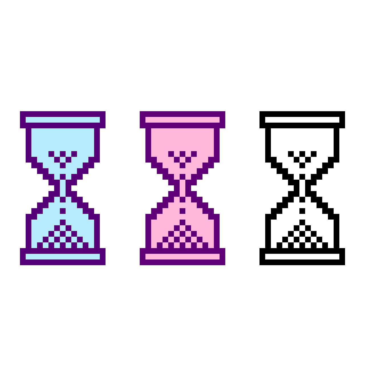 Loading cursor (pixel) - ibisPaint