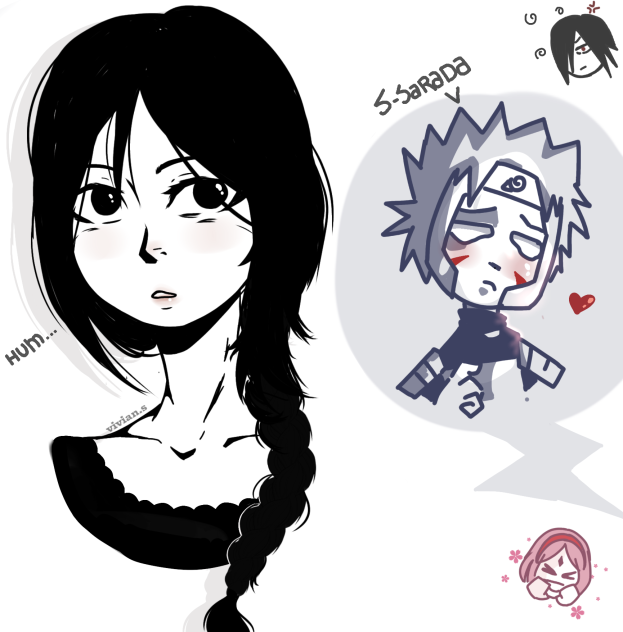 Sarada uchiha - ibisPaint
