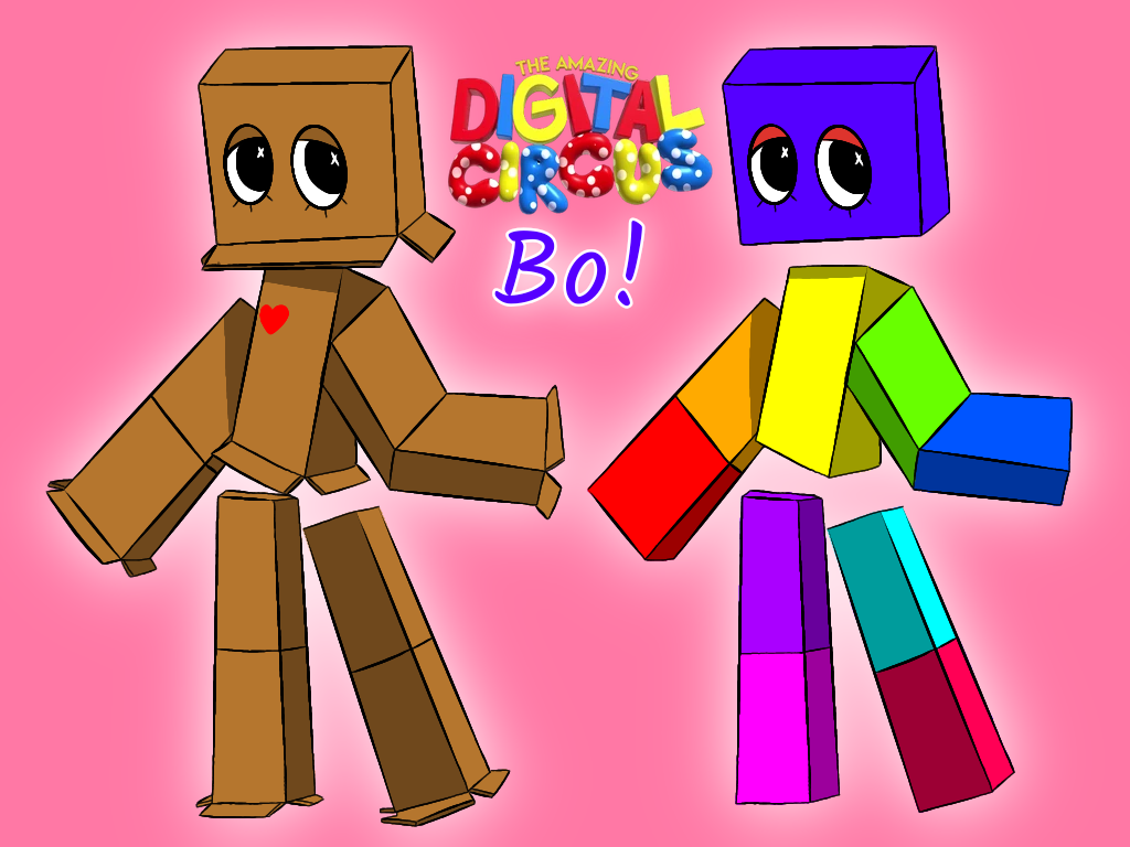 The Amazing Digital Circus OC - Bo - ibisPaint