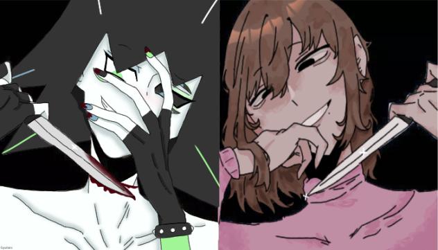 Evil Siren oc. collab with Handa Nu - ibisPaint