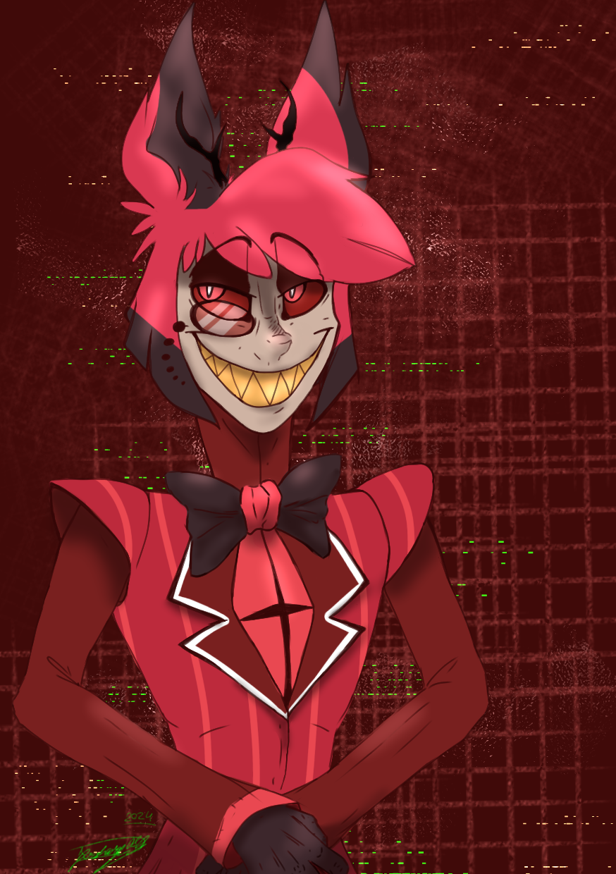 Alastor (hazbin hotel) - ibisPaint