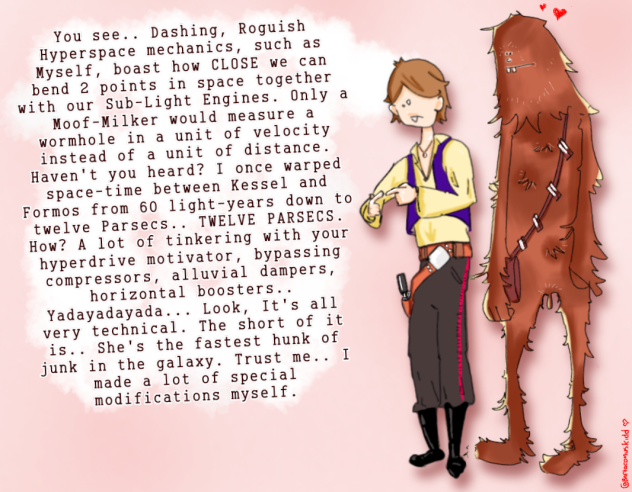 STARWARS - Han Explains the Parsec - ibisPaint