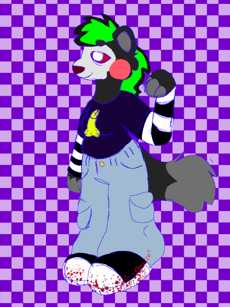 Hellhound Oc - ibisPaint