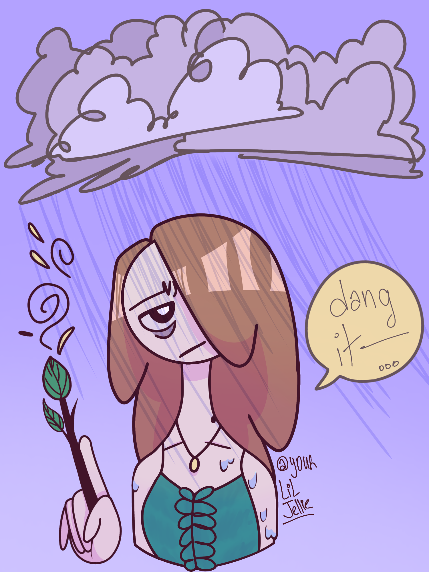 Water Witch Mishap - ibisPaint