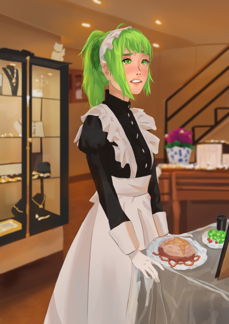 Maid Cafe - ibisPaint