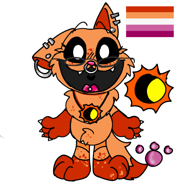 smiling critter oc - ibisPaint