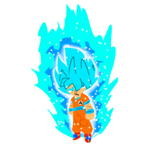 ssj blue - ibisPaint