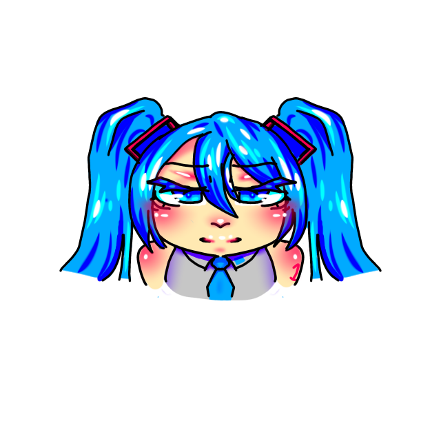 Miku head bop - ibisPaint