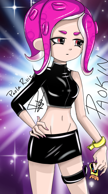 Octo Girl - Octariana - ibisPaint