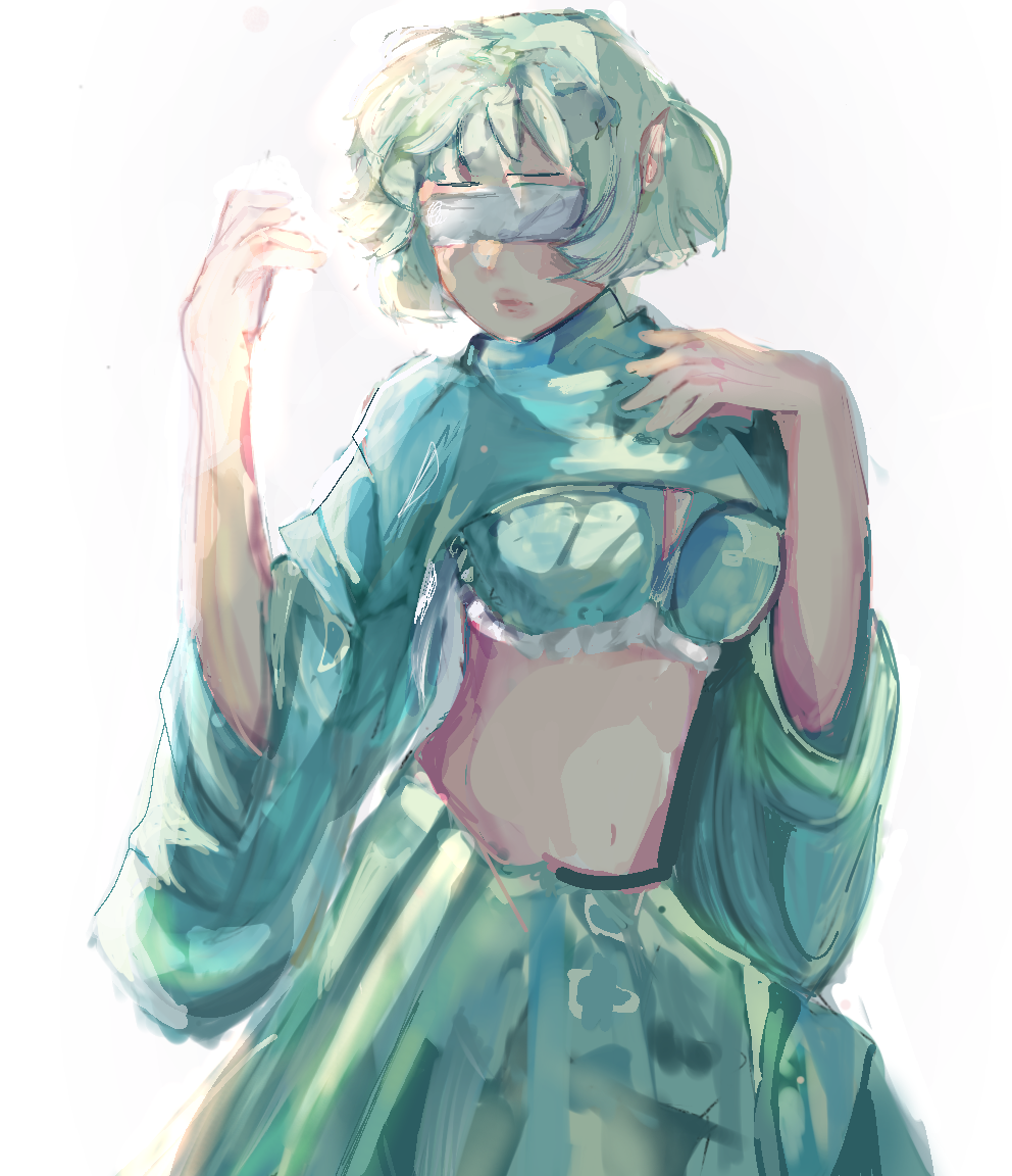 a girl(with shadows) - ibisPaint