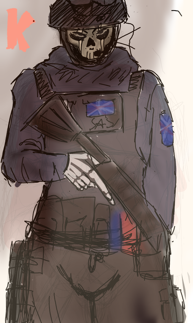 Simon ‘Ghost’ Riley - ibisPaint