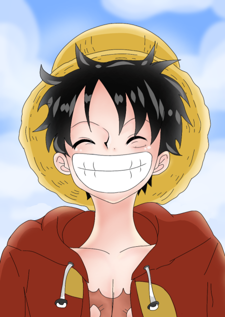 Mugiwara no Luffy - ibisPaint