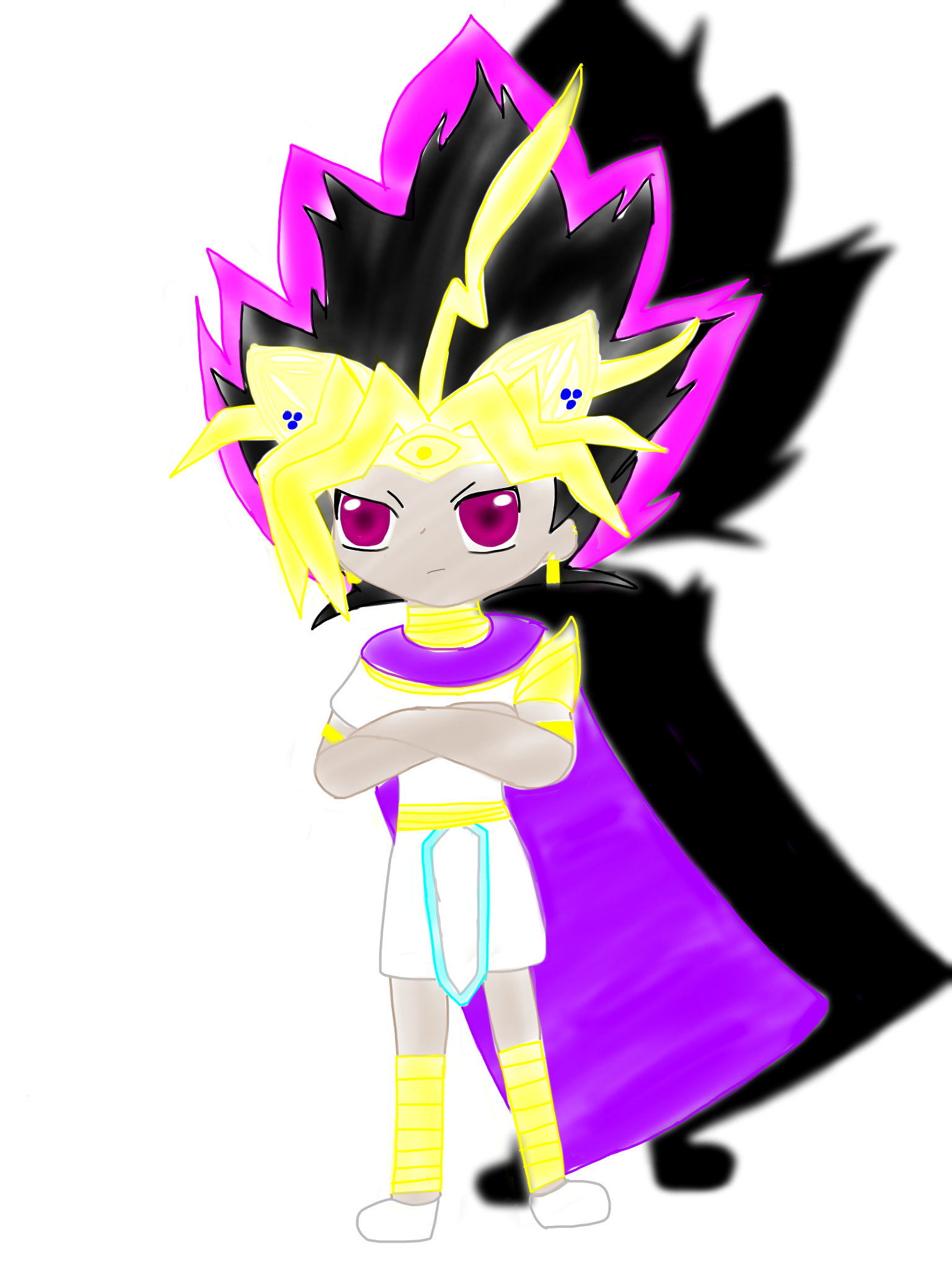 pharaoh atem - ibisPaint