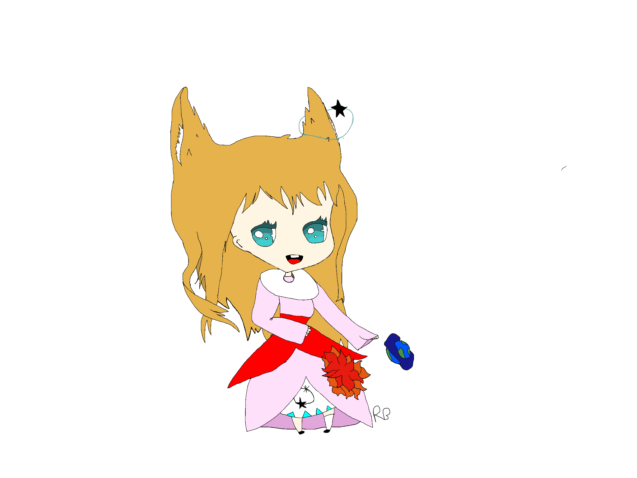 galaxy chibi - ibisPaint