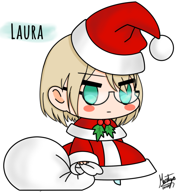 Padoru Laura - ibisPaint