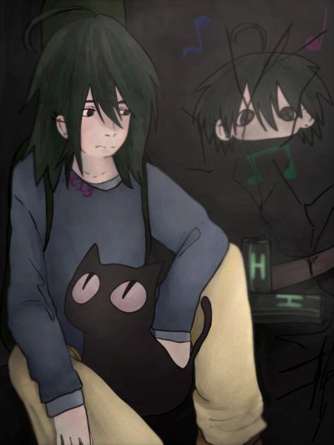 Lazy Cat - ibisPaint