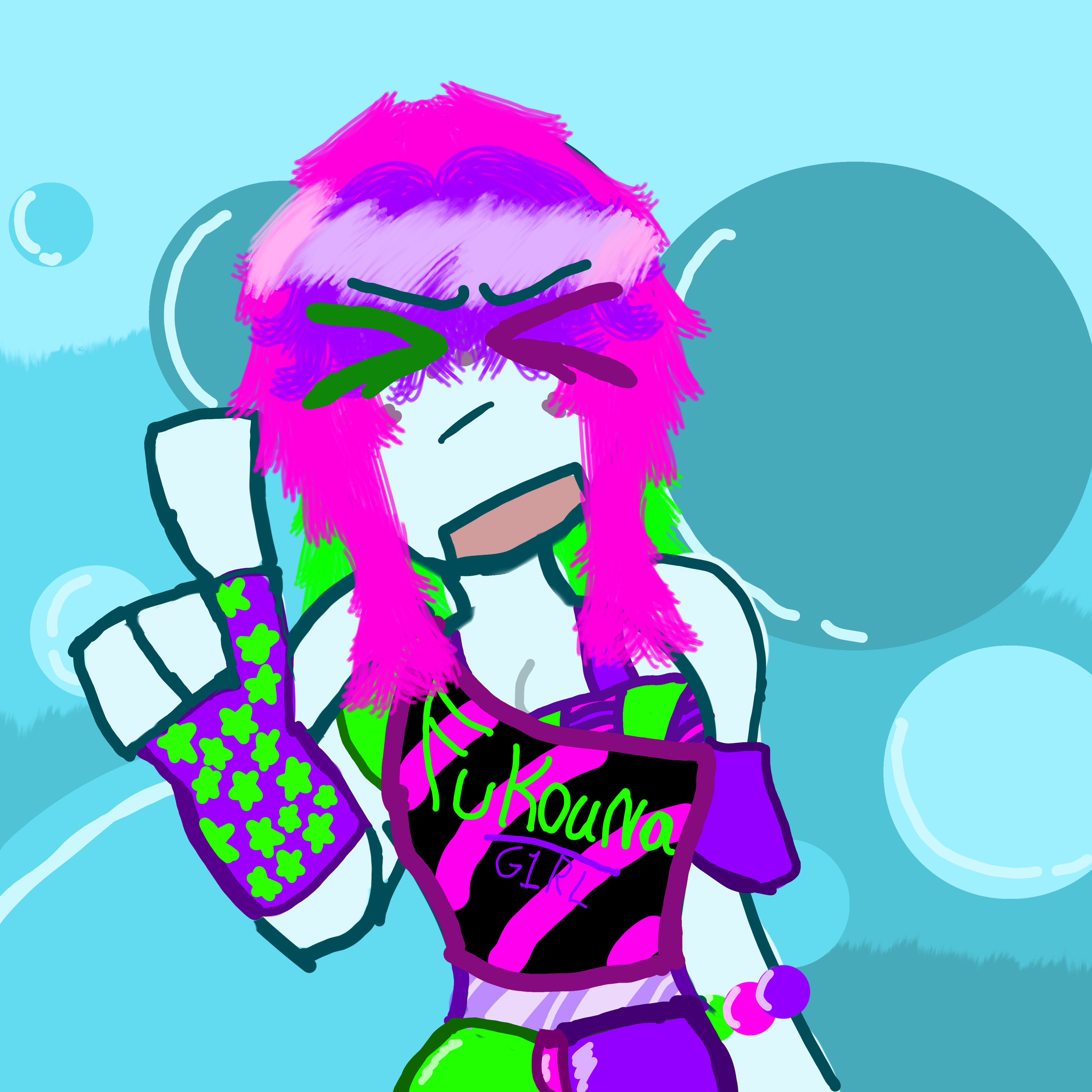 FUKOUNA GIRL- - ibisPaint