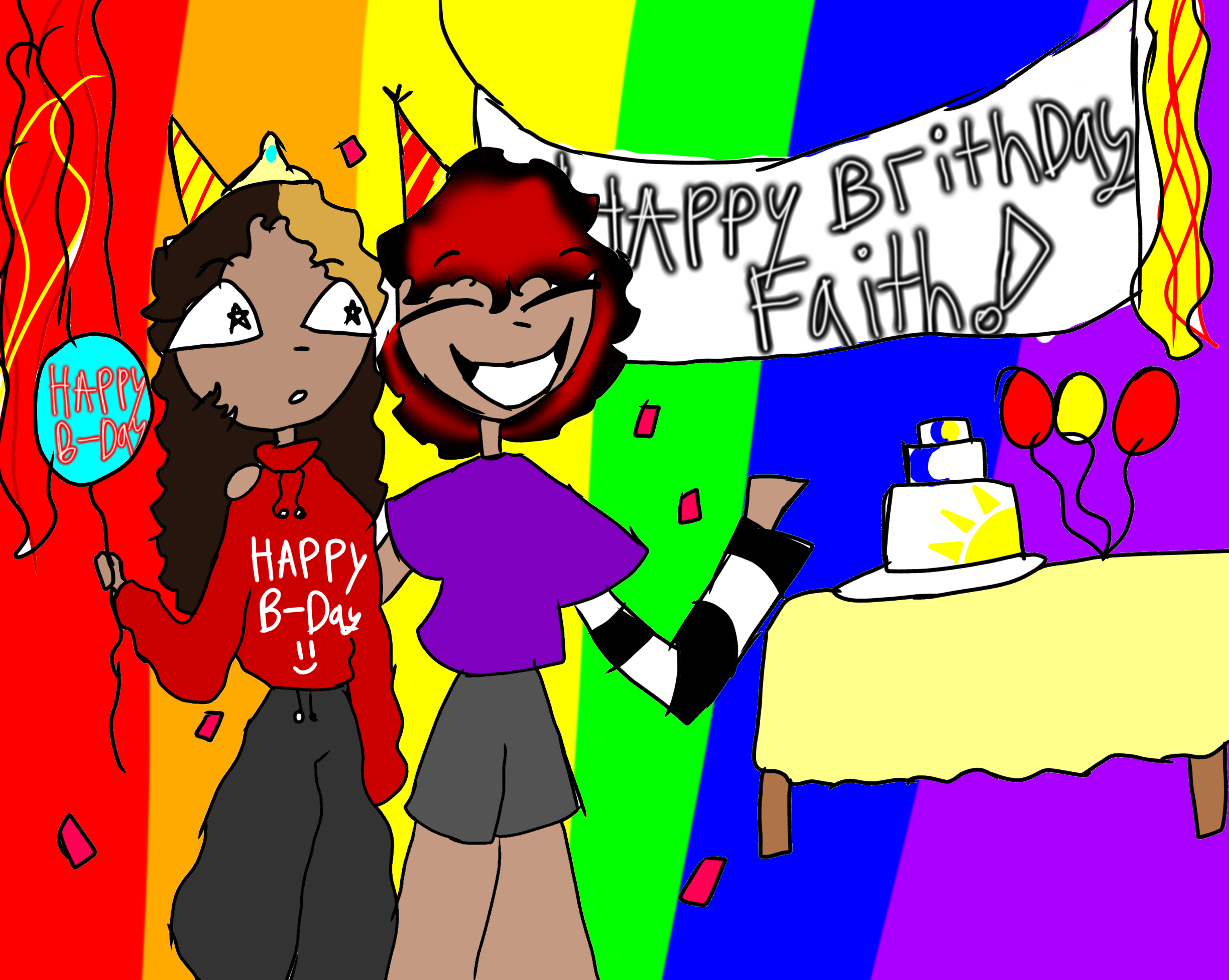 Happy birthday, Faith - ibisPaint
