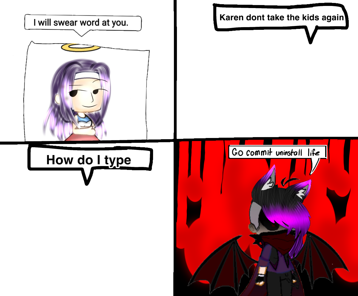 Cursed Comments Collab - ibisPaint