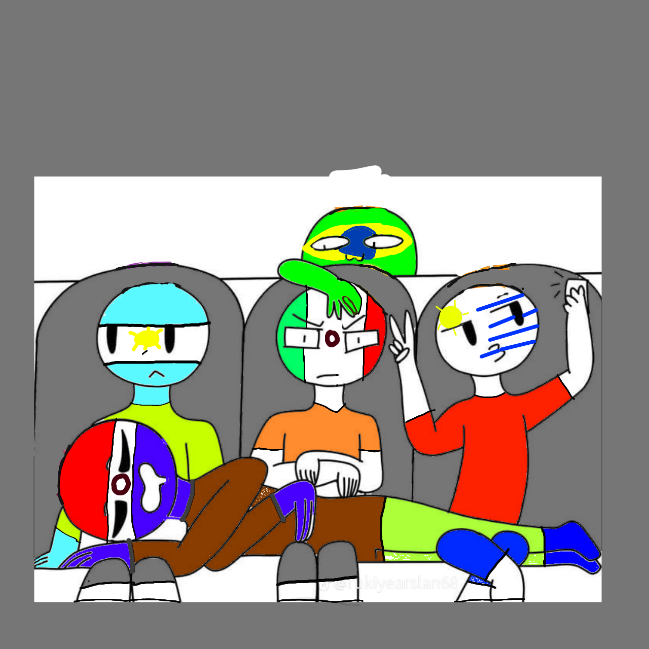cotri humans - ibisPaint