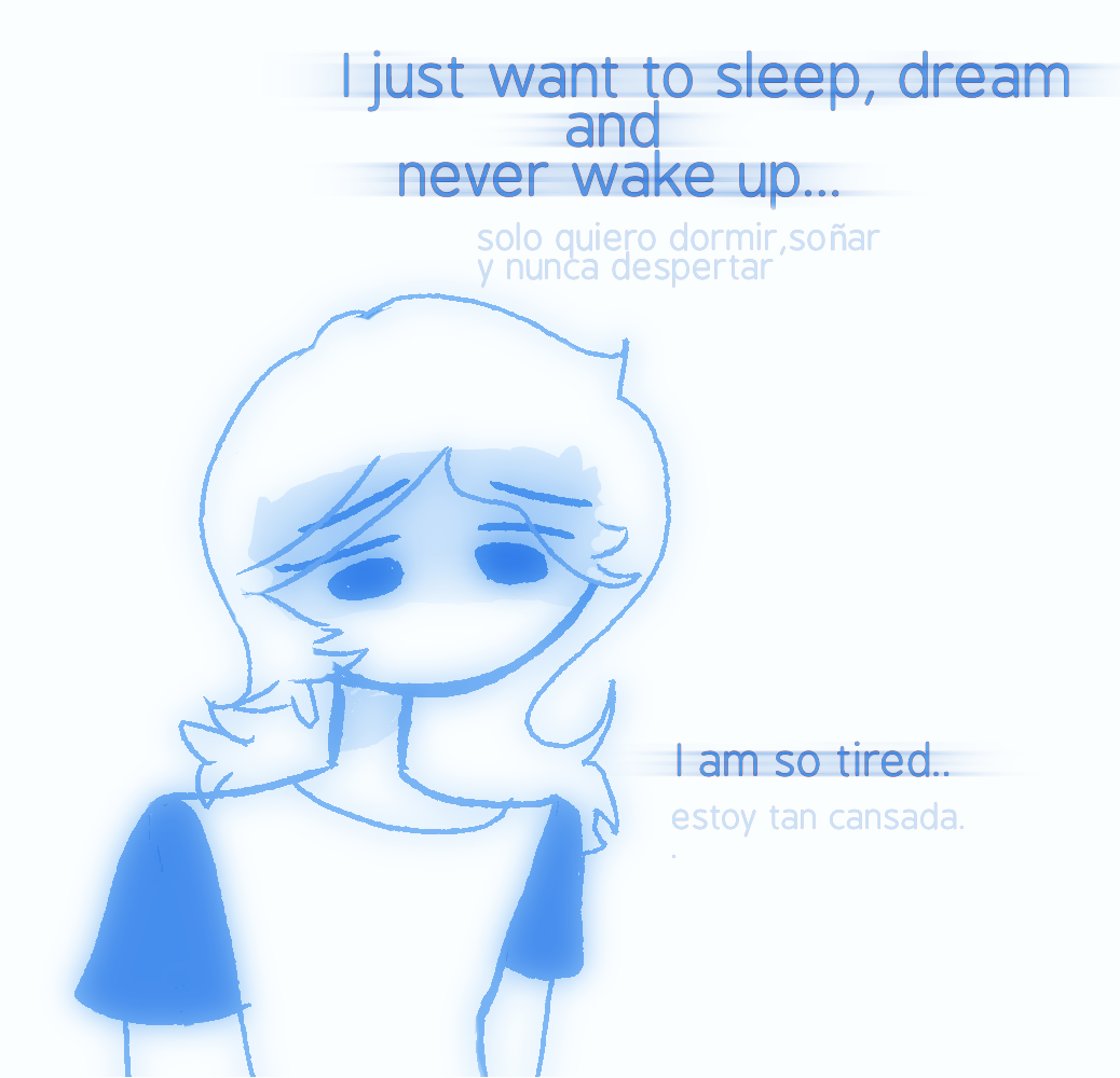I'm so tired.. - ibisPaint