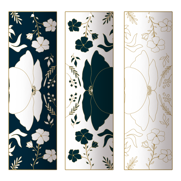 Flower Bookmarks Set - ibisPaint