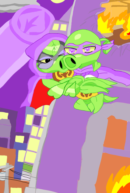 Action pvzheroes - ibisPaint