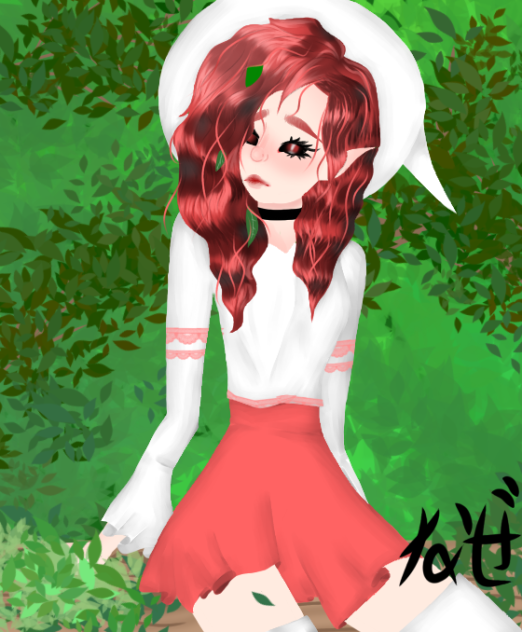 Winter the forest witch - ibisPaint