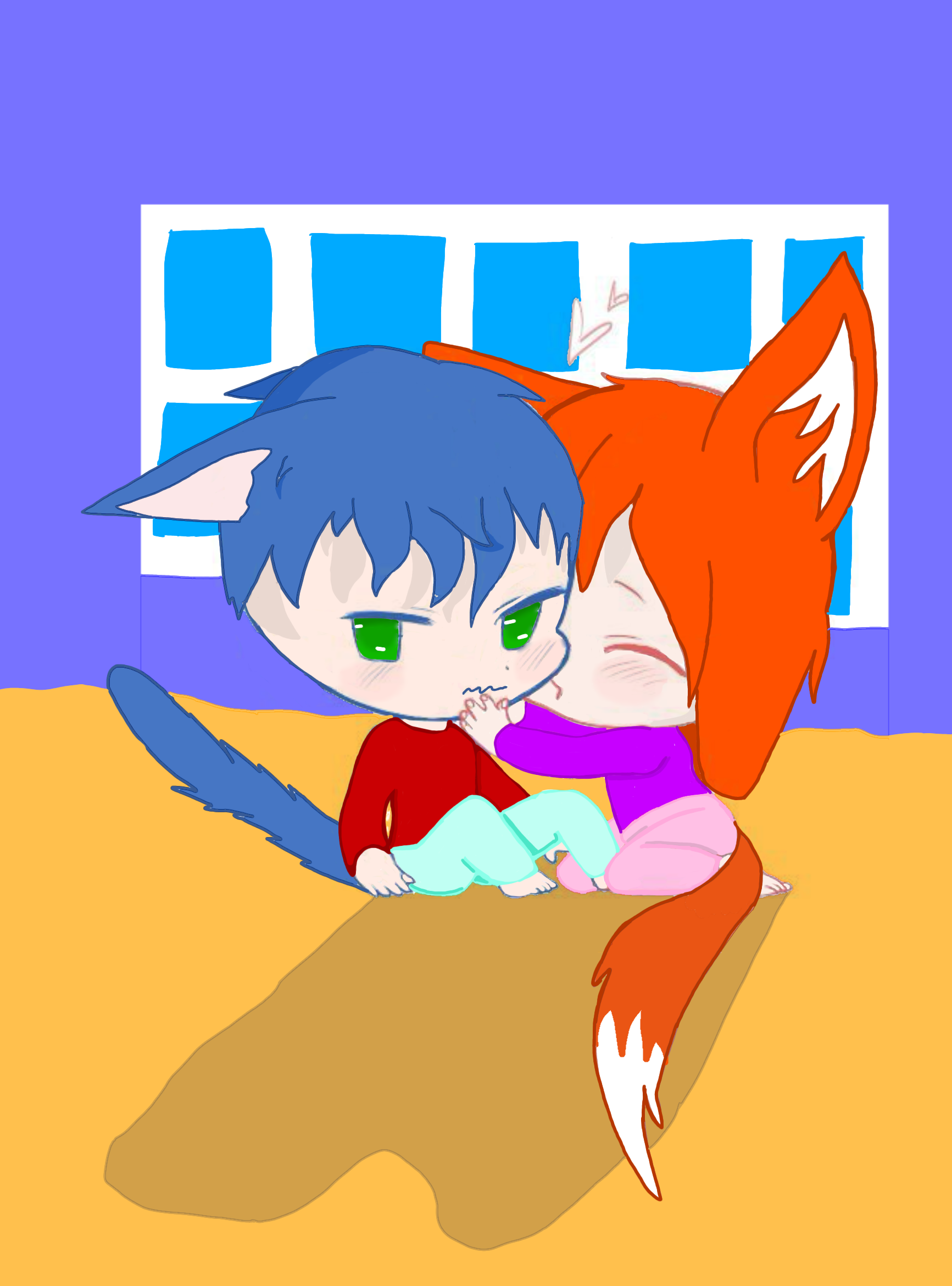 Tom and fi-fi - ibisPaint